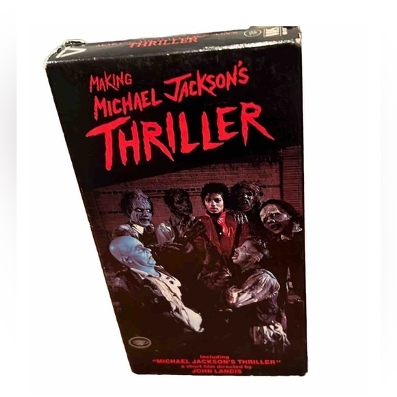 VHS | Media | Super Rare Vintage Making Of Michael Jacksons Thriller On ...